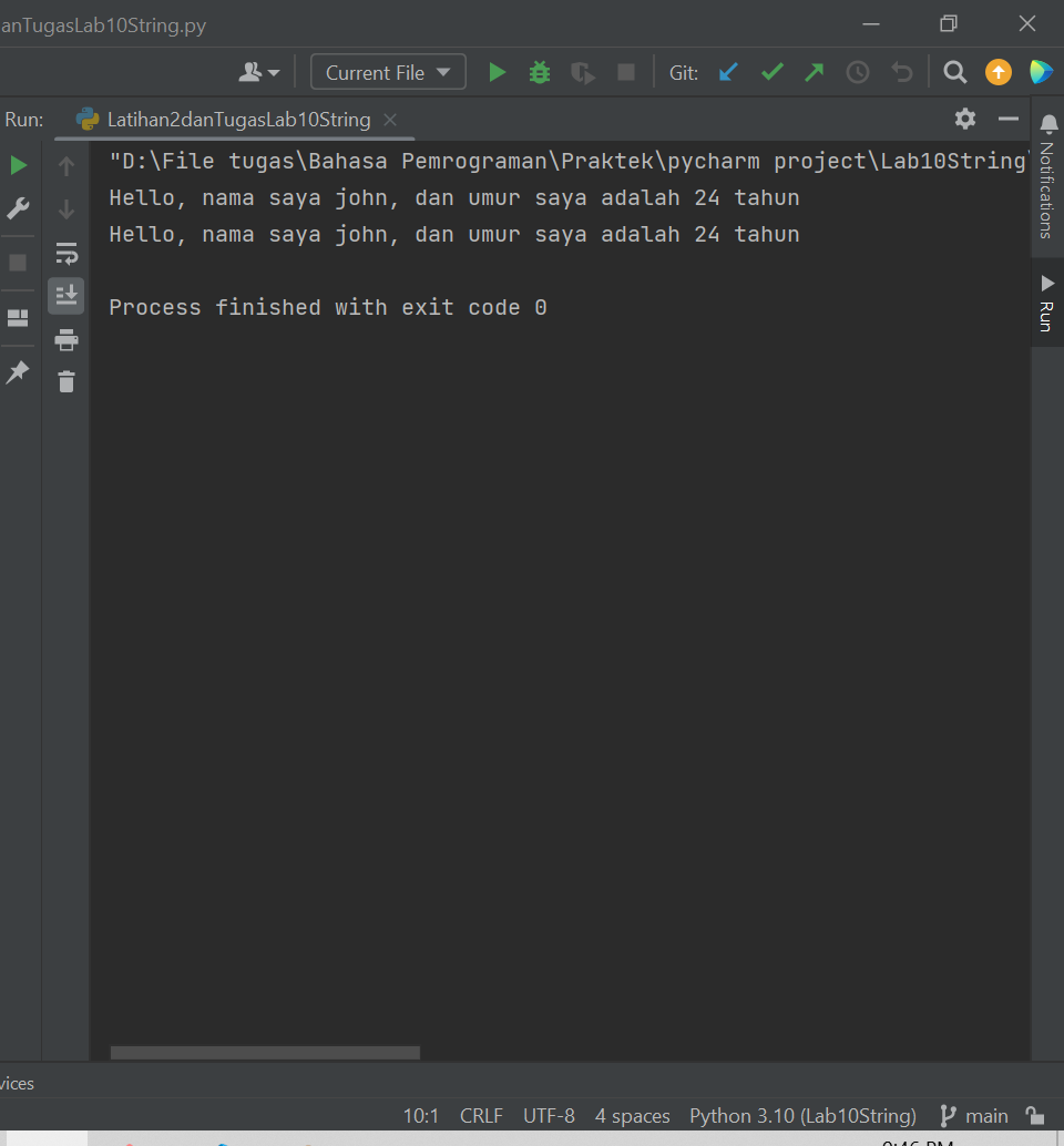 GitHub - Sofhian97/TugasdanLatihanLab10String