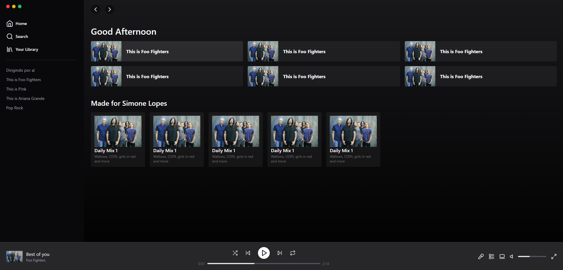 GitHub - simonelopess/spotify-tailwind