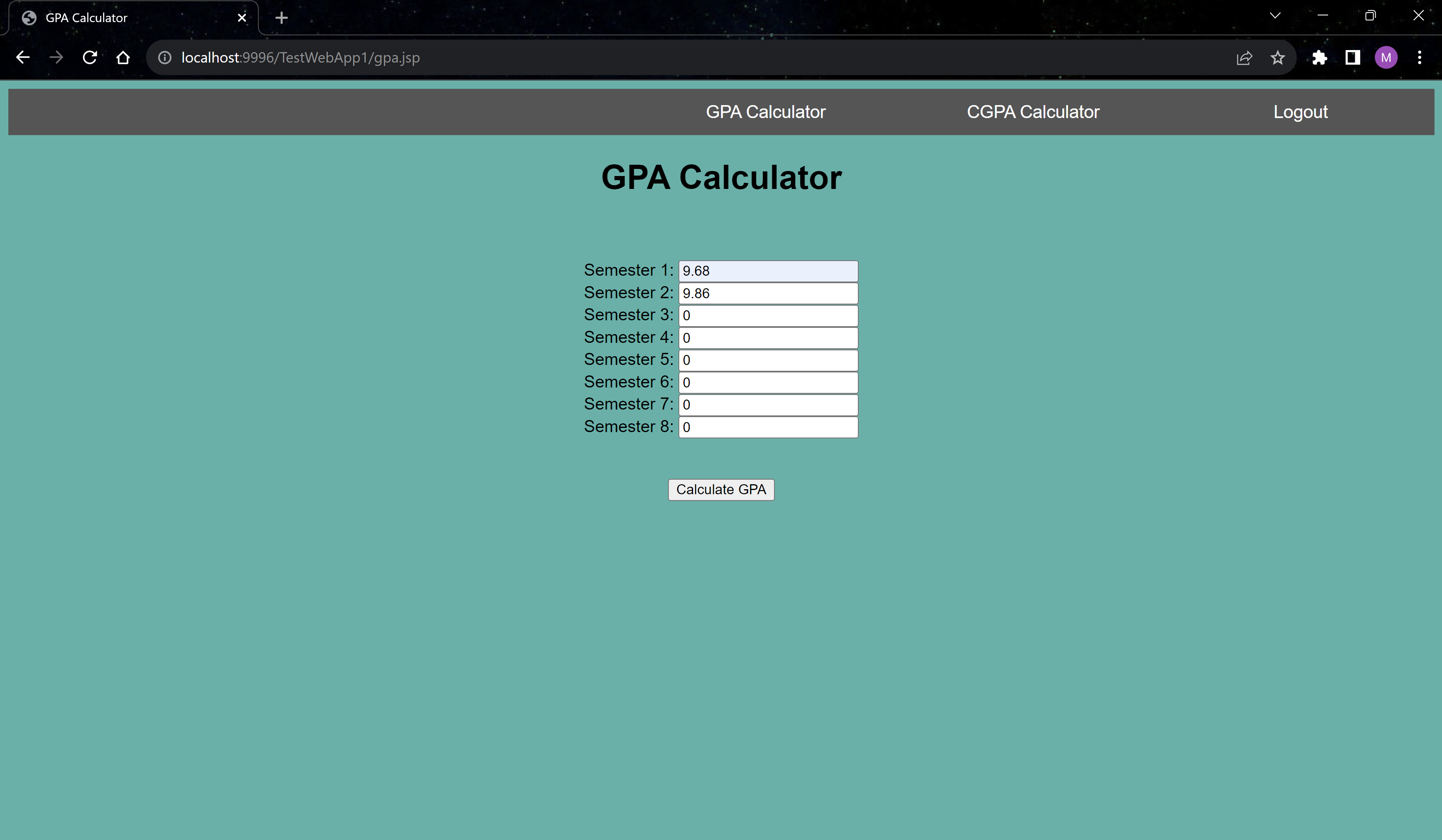 GitHub - ellow0rld/GPA-Calculator