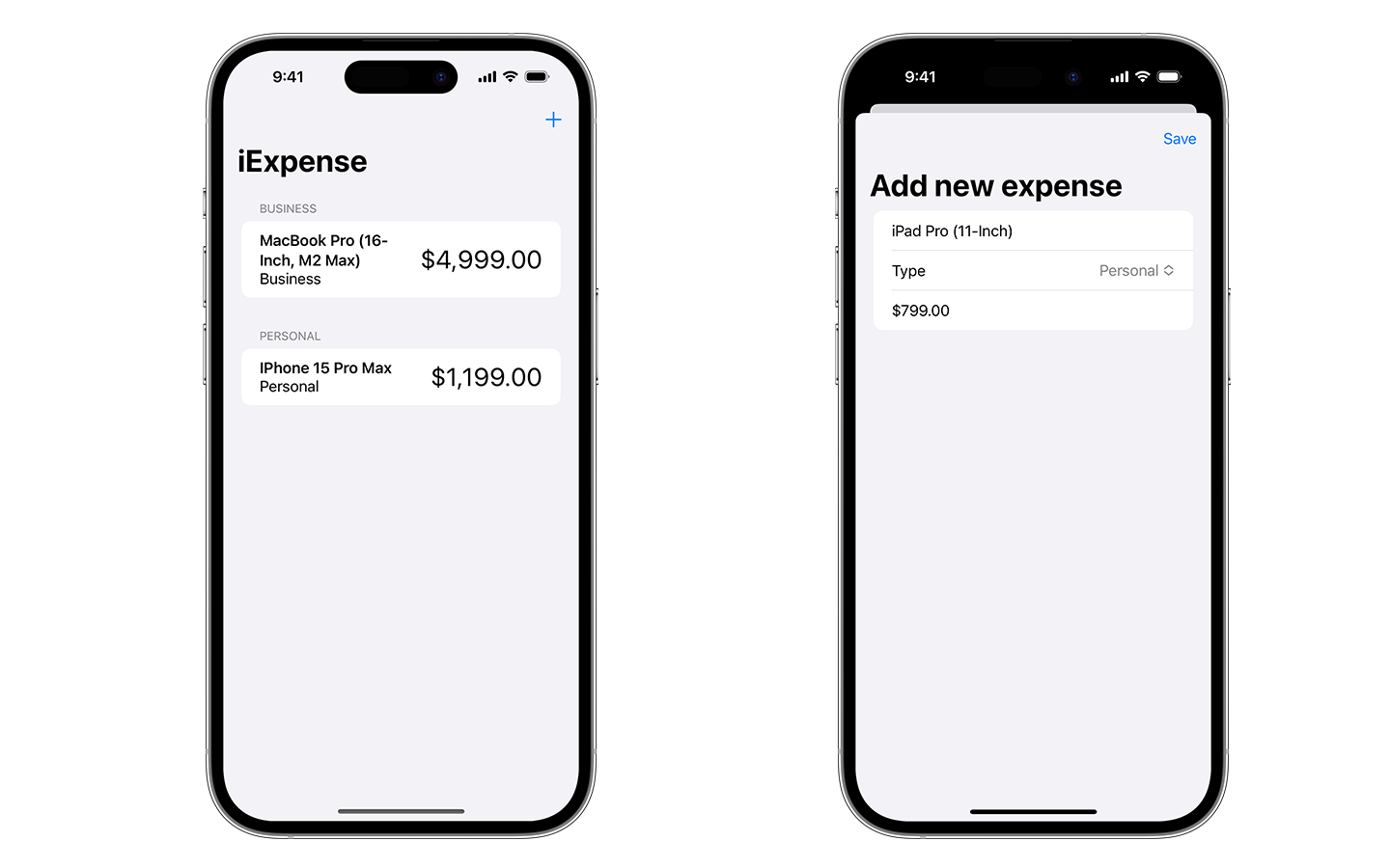 GitHub - ArmerDev/iExpense