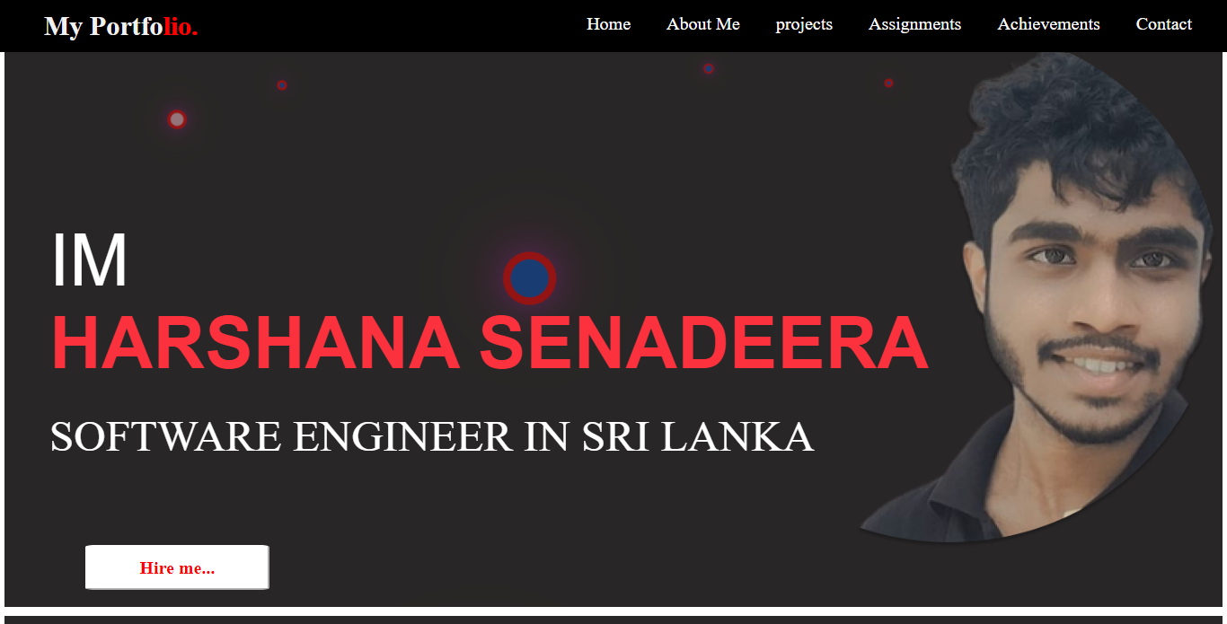 GitHub - HarshanaSenadeera/MyPortfolio: This is for Demonstrating my skills