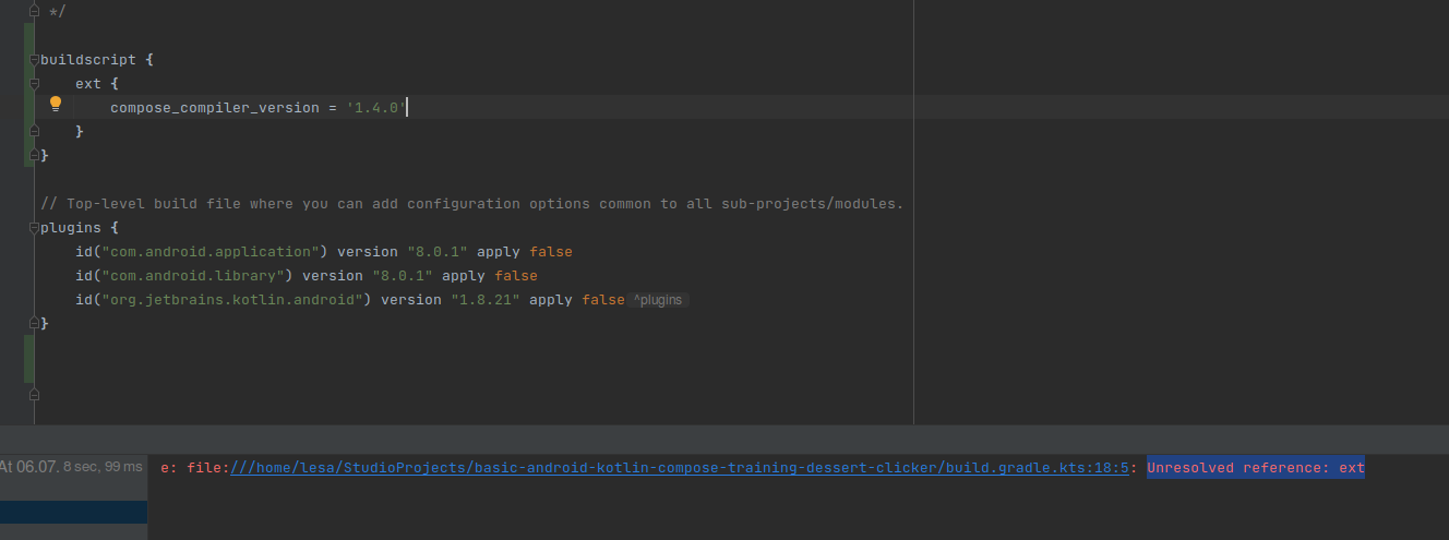 Add a ViewModel to Dessert Clicker: Android Basics in Compose · Issue #8 · google-developer ...