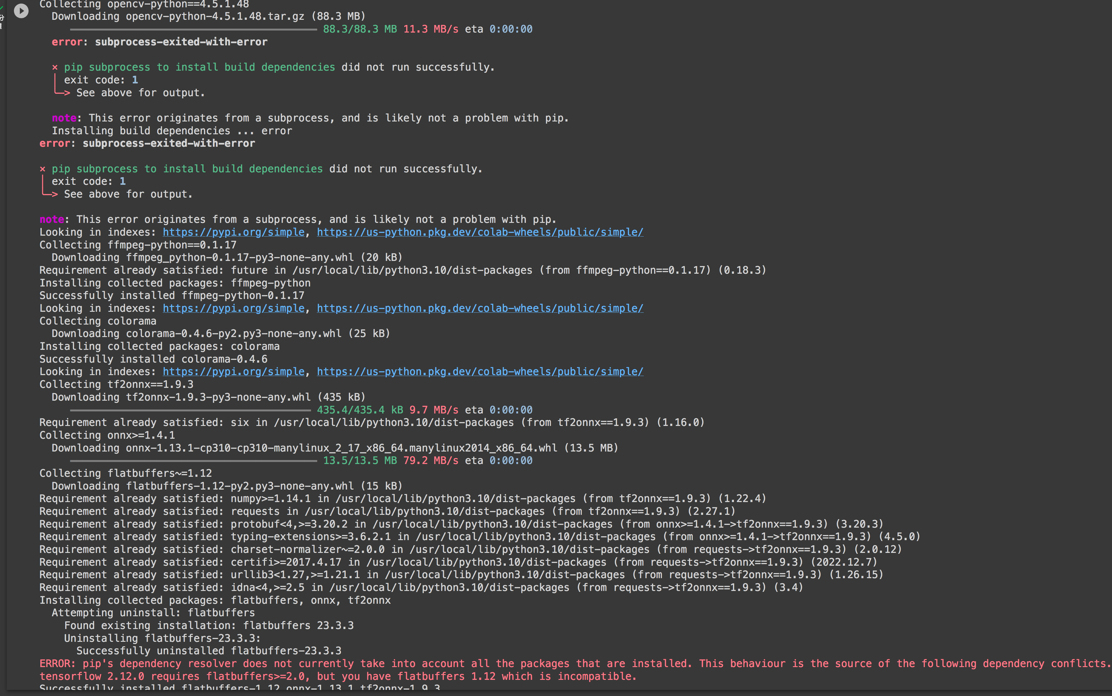 Dfl Colab Broke Again · Issue 27 · Dream80deepfacelabcolab · Github