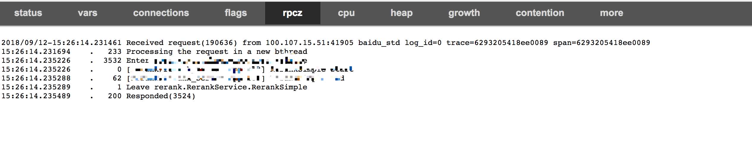 压测时 Enter rpc 的耗时比较长 · Issue #496 · apache/brpc · GitHub