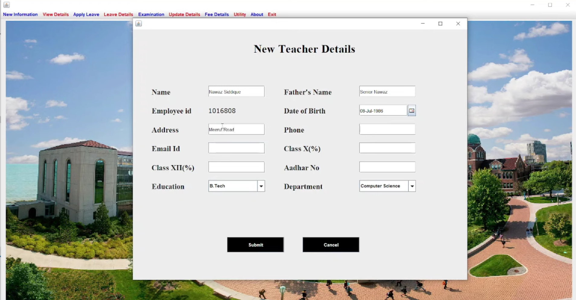 GitHub - GauravDhokane/College-Management-System-using-java: The College Management Project for ...