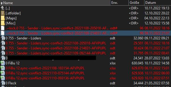 "Sync Conflict" when file is open · Issue #8666 · syncthing/syncthing · GitHub
