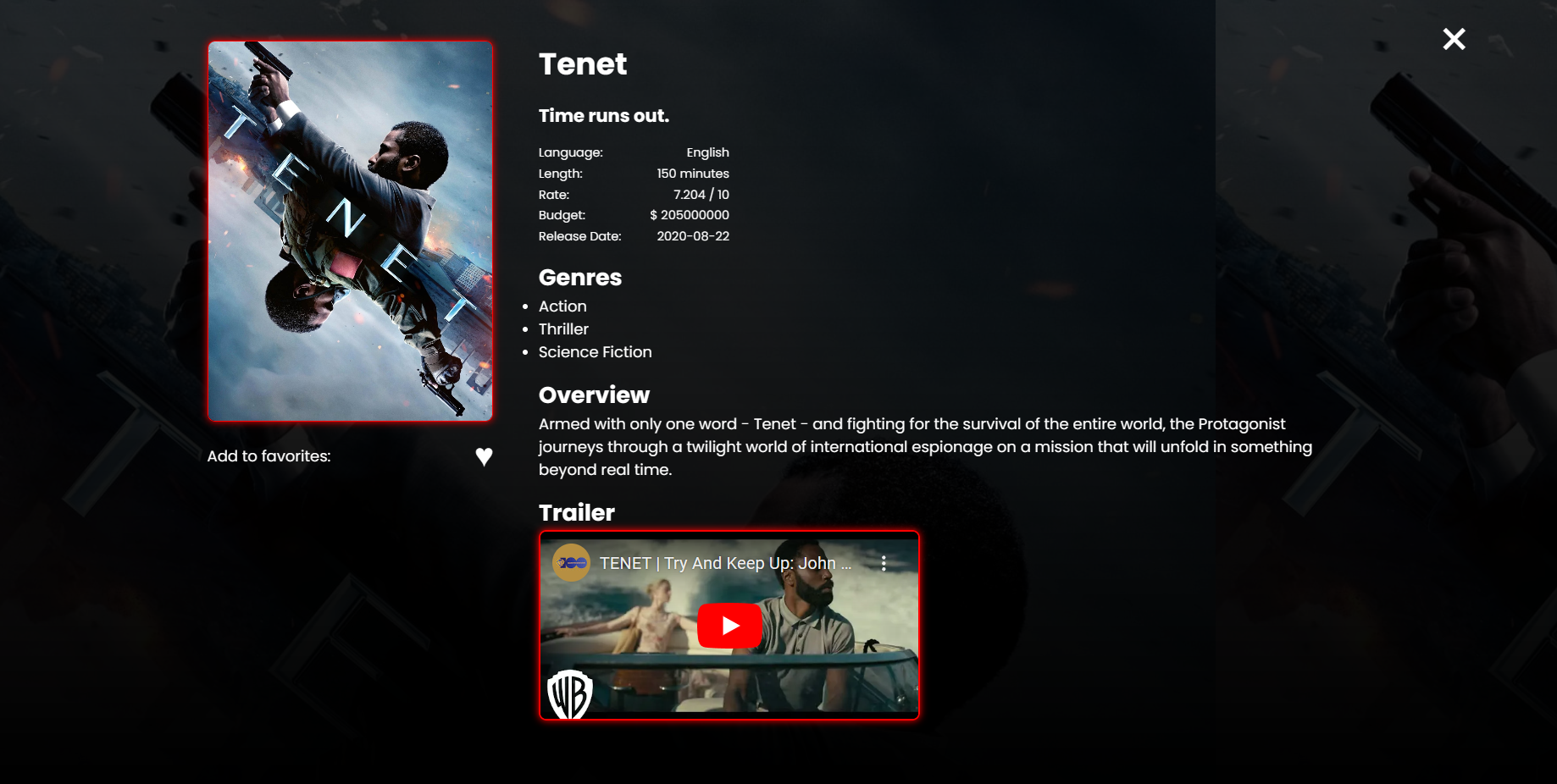 GitHub - RushilShivade/Movie-App: A website that shows all the information needed for a movie ...