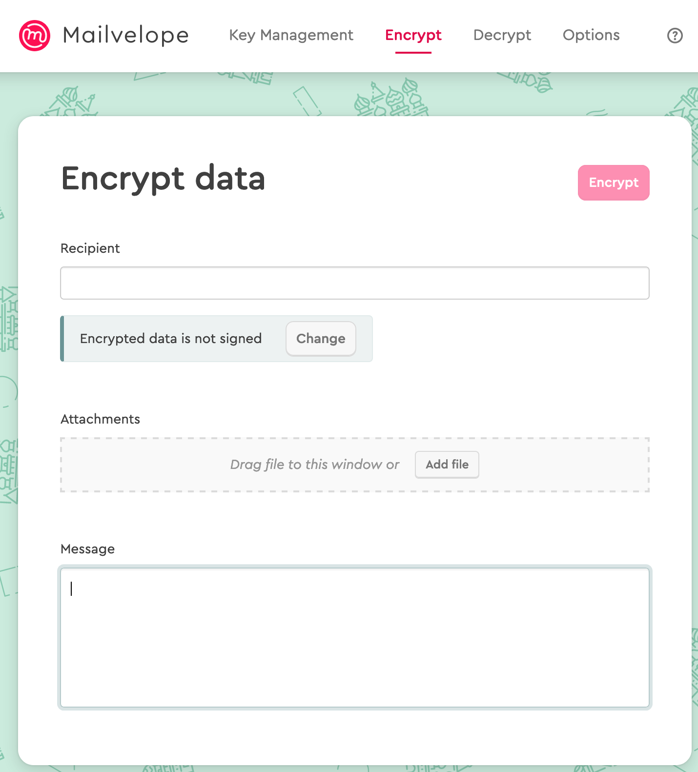 Encrypt any arbitrary TEXTAREA? · Issue #318 · mailvelope/mailvelope · GitHub