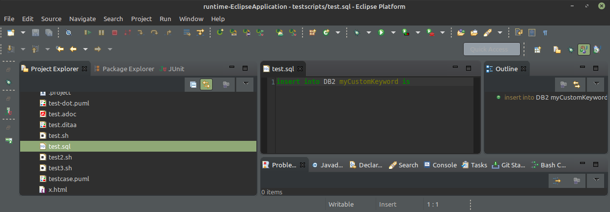 Custom Keyword List · Issue 20 · De Jcup Eclipse Sql Editor · Github