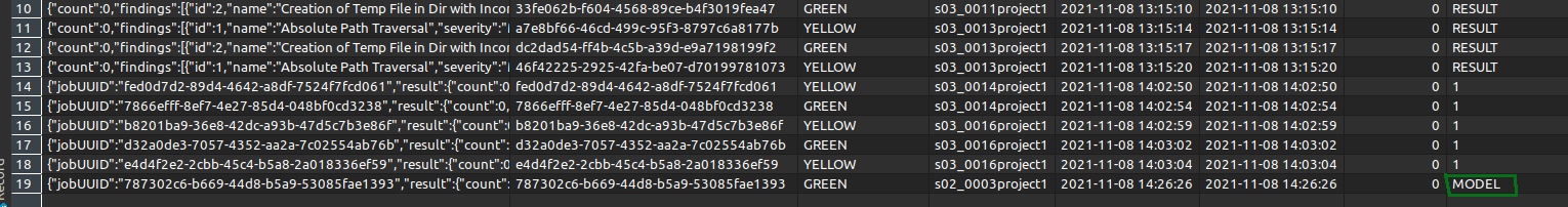 Old existing reports cannot be fetched with 0.27.1 server version ...