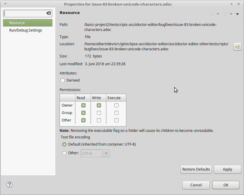 Some unicode characters are broken during conversion · Issue #83 · de-jcup/eclipse-asciidoctor ...