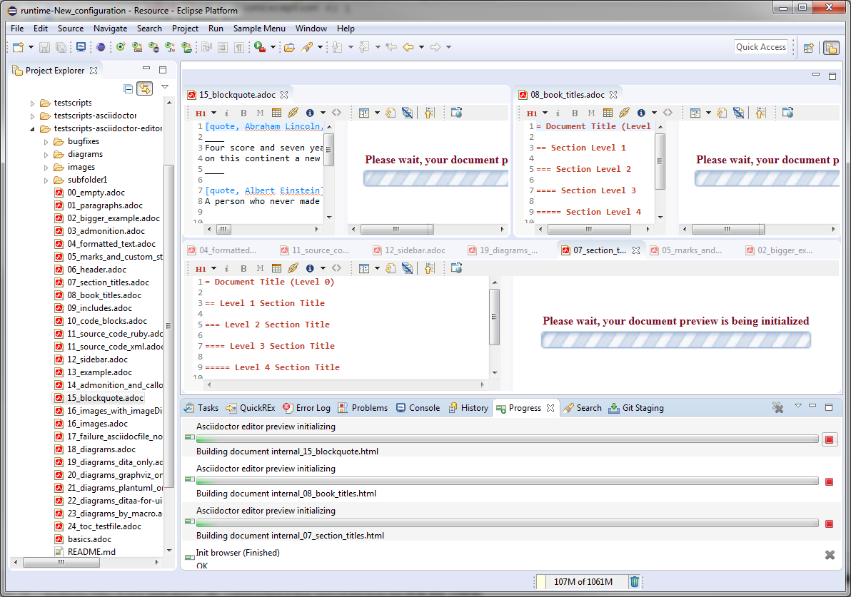 Lots of jobs for preview initializing even though it is turned off · Issue #107 · de-jcup ...