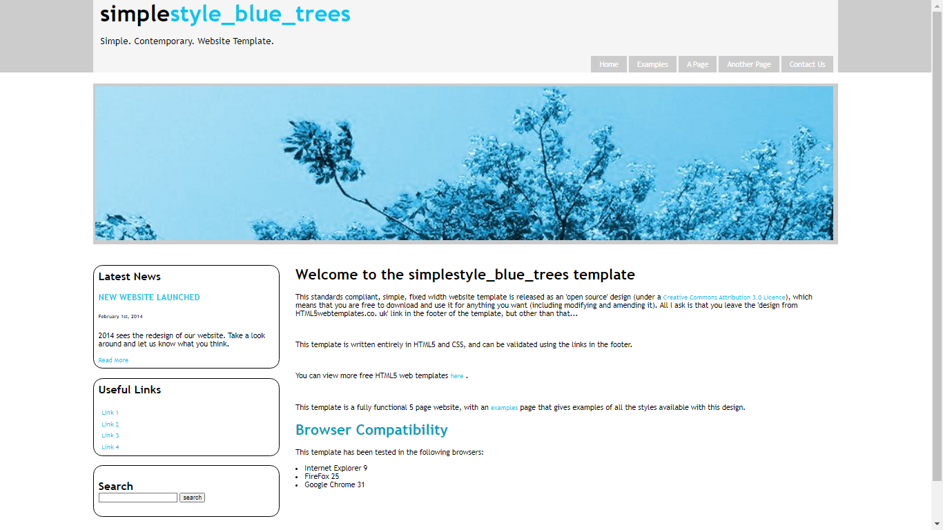 GitHub - joyfulislam/Simple-Style-Blue-Trees