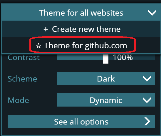 Force dark mode on a specific website · darkreader darkreader · Discussion #9875 · GitHub