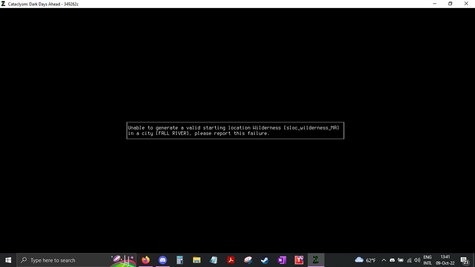Massachusetts Mod Broken · Issue #61870 · CleverRaven/Cataclysm-DDA · GitHub