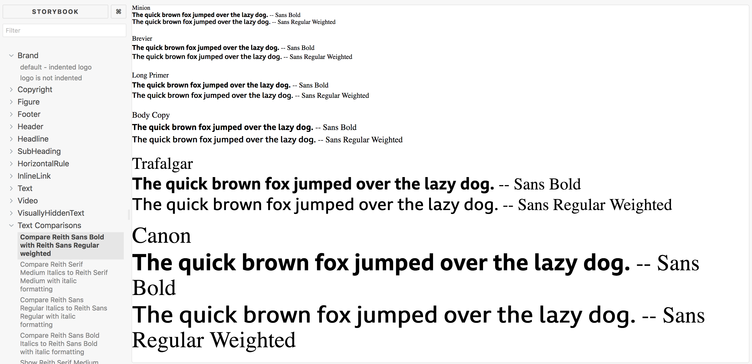 Compare Reith fonts with different formatting · Issue #656 · bbc ...
