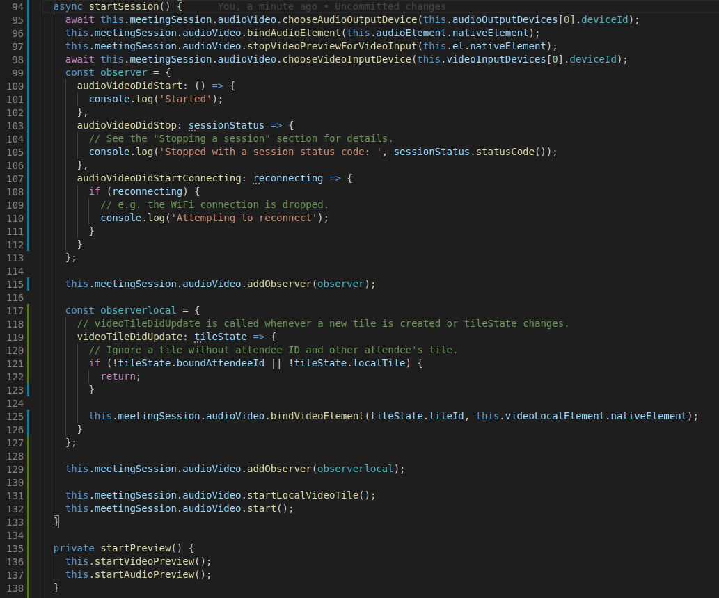 I can't complete the connection in a meeting · Issue #416 · aws/amazon ...