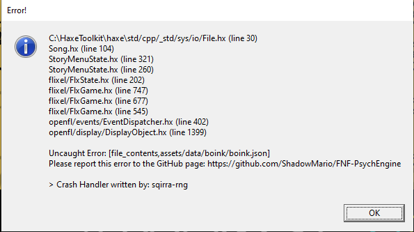 week error · Issue #10968 · ShadowMario/FNF-PsychEngine · GitHub