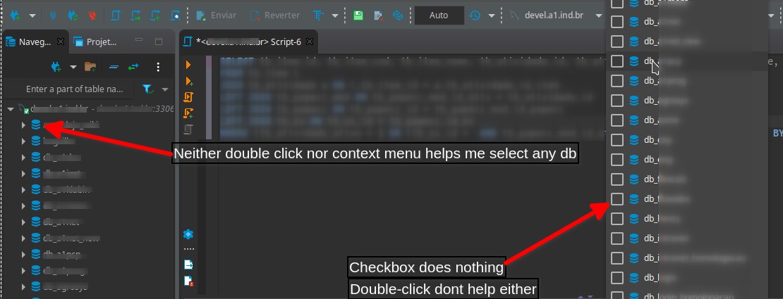 Set Active Database · Issue #7693 · dbeaver/dbeaver · GitHub