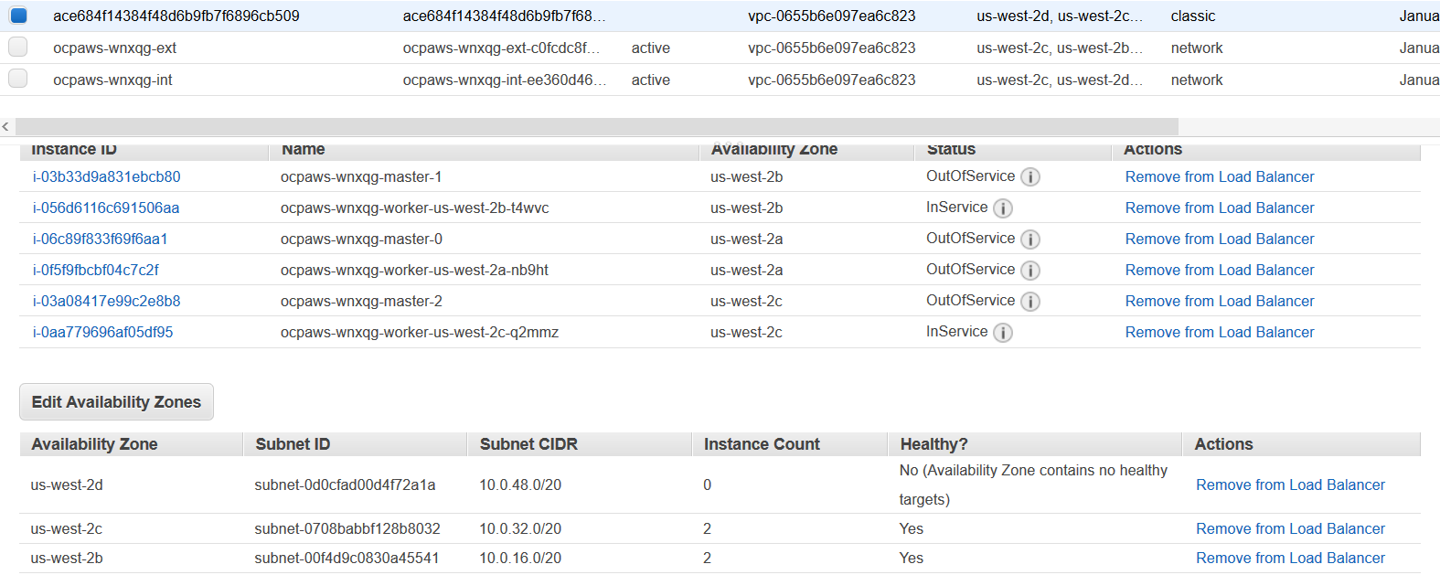 Bootstrap failed to complete: waiting for Kubernetes API: context ...