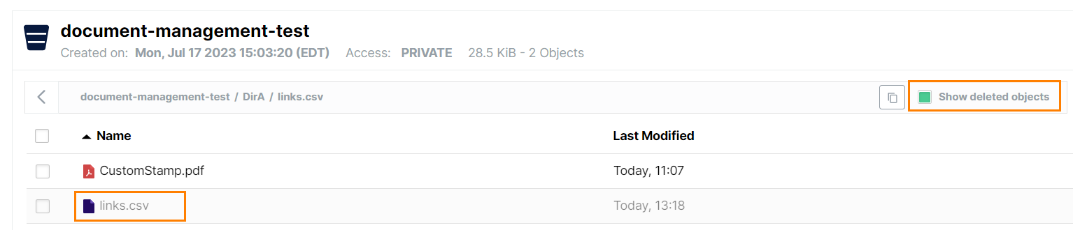 How To Detect Deleted Objects With Call To Listobjectsasync · Issue 807 · Minio Minio Dotnet