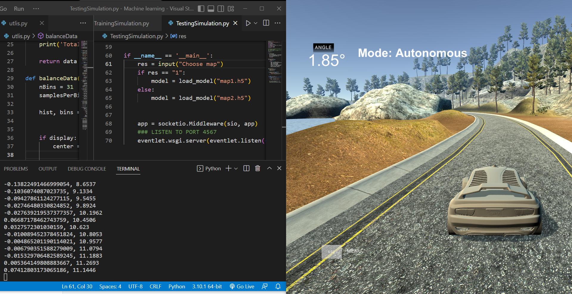 GitHub - minWang916/AI-self-driving-car-simulator