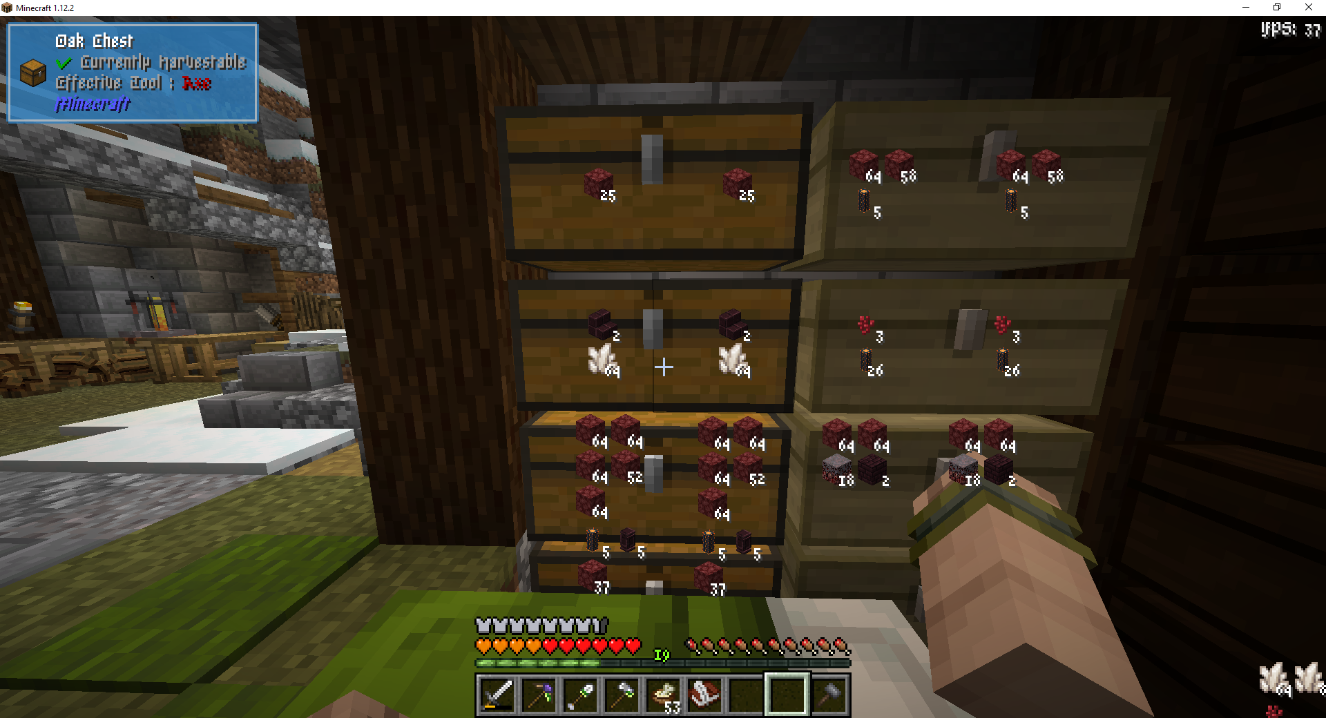 Items being shown twice in double chests · Issue #3 · wolforcept ...