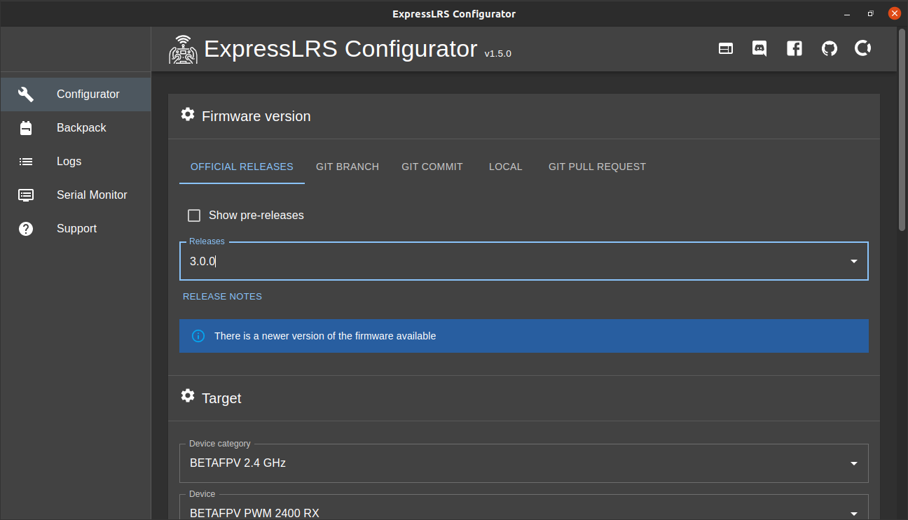 elrs 3.0.0 for betafpv pwm reciver ch1 and ch2 is not working · Issue #1905 · ExpressLRS ...