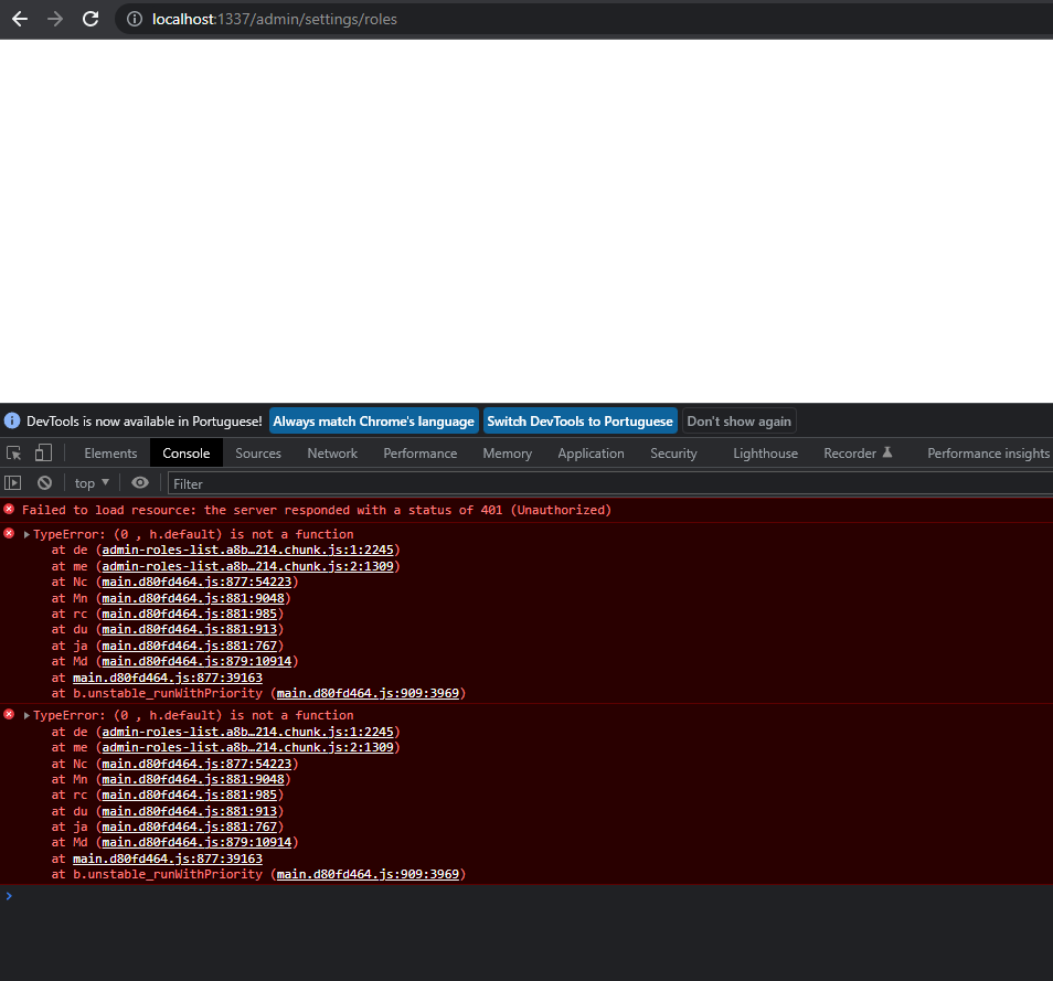 blank page on /admin/settings/roles · Issue #16369 · strapi/strapi · GitHub