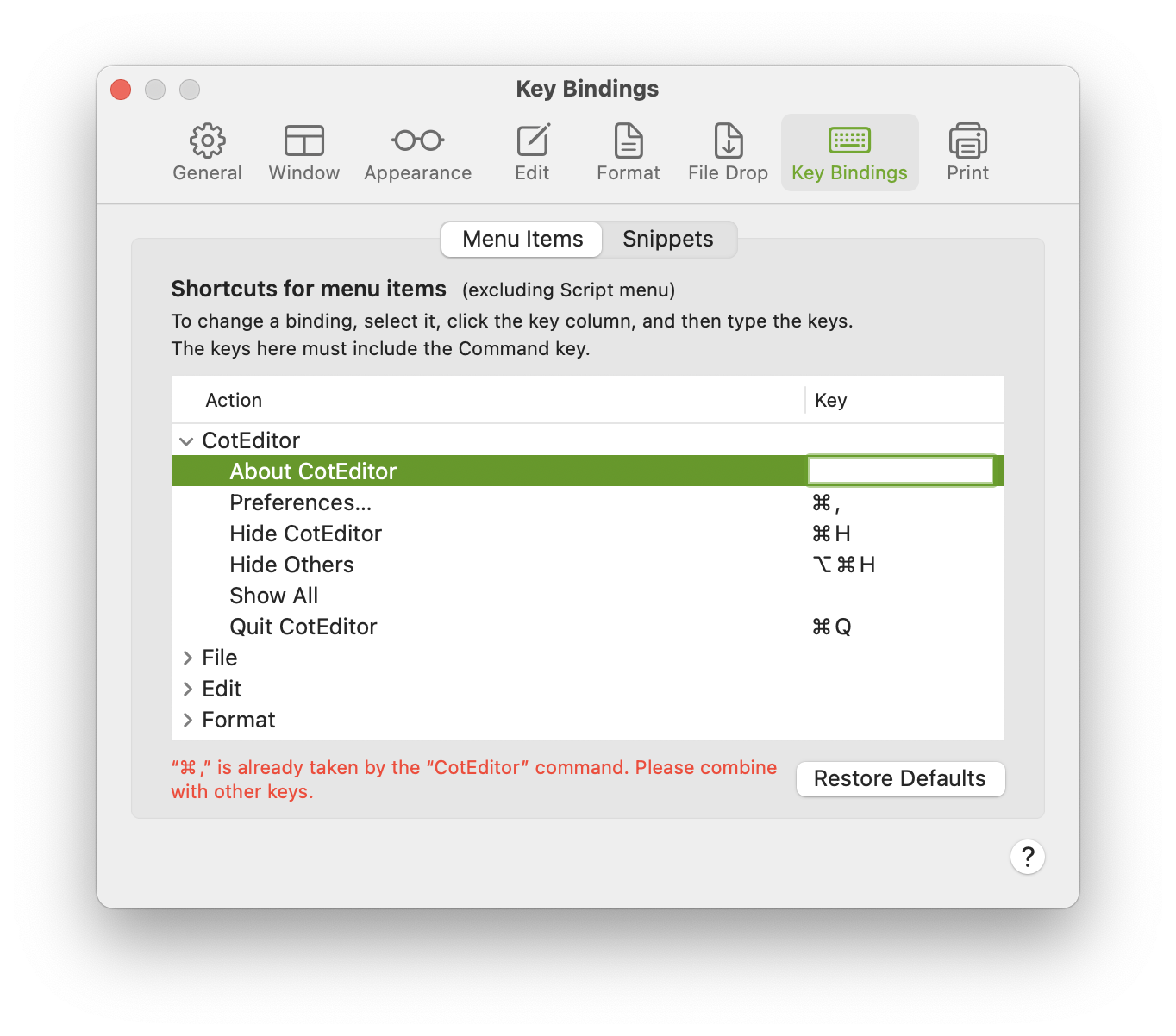 Update localizations for CotEditor 4.2.0-beta · Issue #1283 · coteditor ...