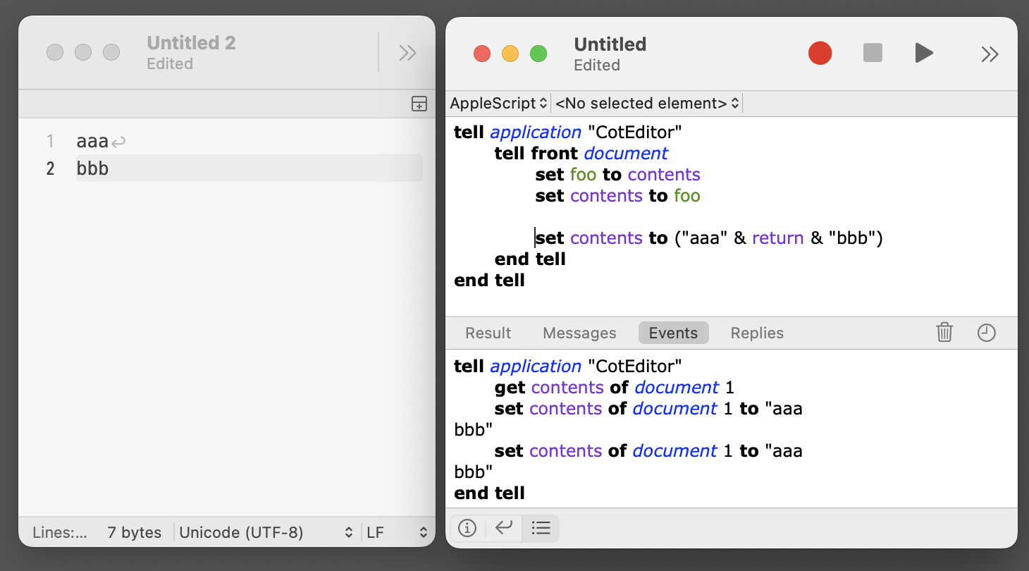 Line Endings for macOS Not Correct · Issue #1324 · coteditor/CotEditor · GitHub