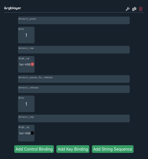 Using Parameterized Macros In Keymap Editor · Nickcoutsoskeymap Editor