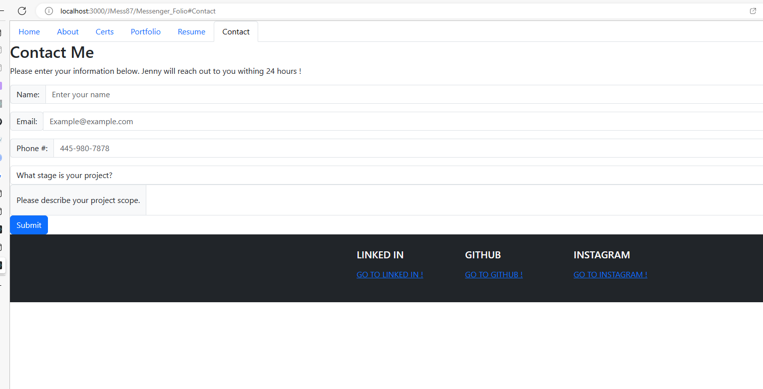 GitHub - JMess87/Messenger_Folio