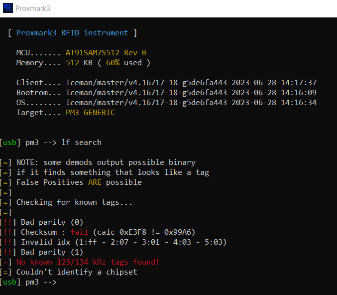 ELECTRA fob cloning · Issue #2018 · RfidResearchGroup/proxmark3 · GitHub