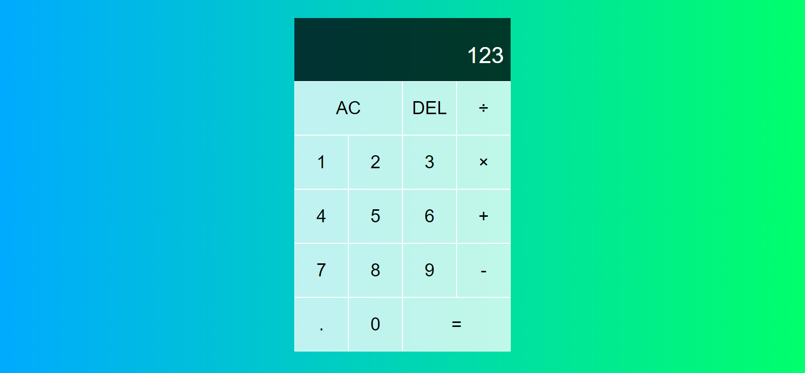 Github Elizabetholsavsky Calculator React Calculator Build With Webdevsimplified 馃М