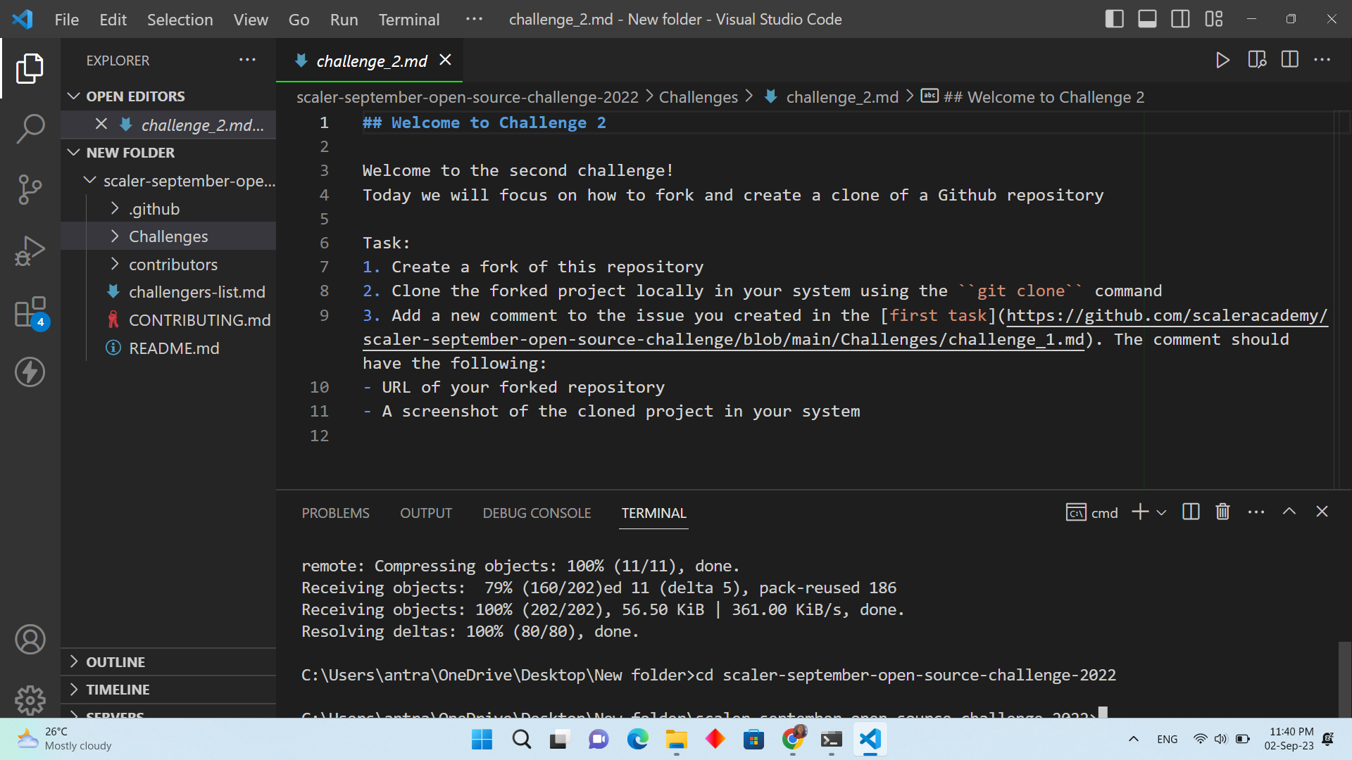 Challenge #1: Anushka Antra · Issue #244 · scaleracademy/scaler-open-source-september-challenge ...