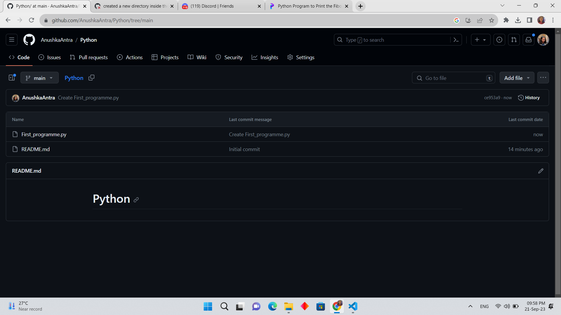 Challenge #1: AnushkaAntra · Issue #741 · scaleracademy/scaler-open-source-september-challenge ...