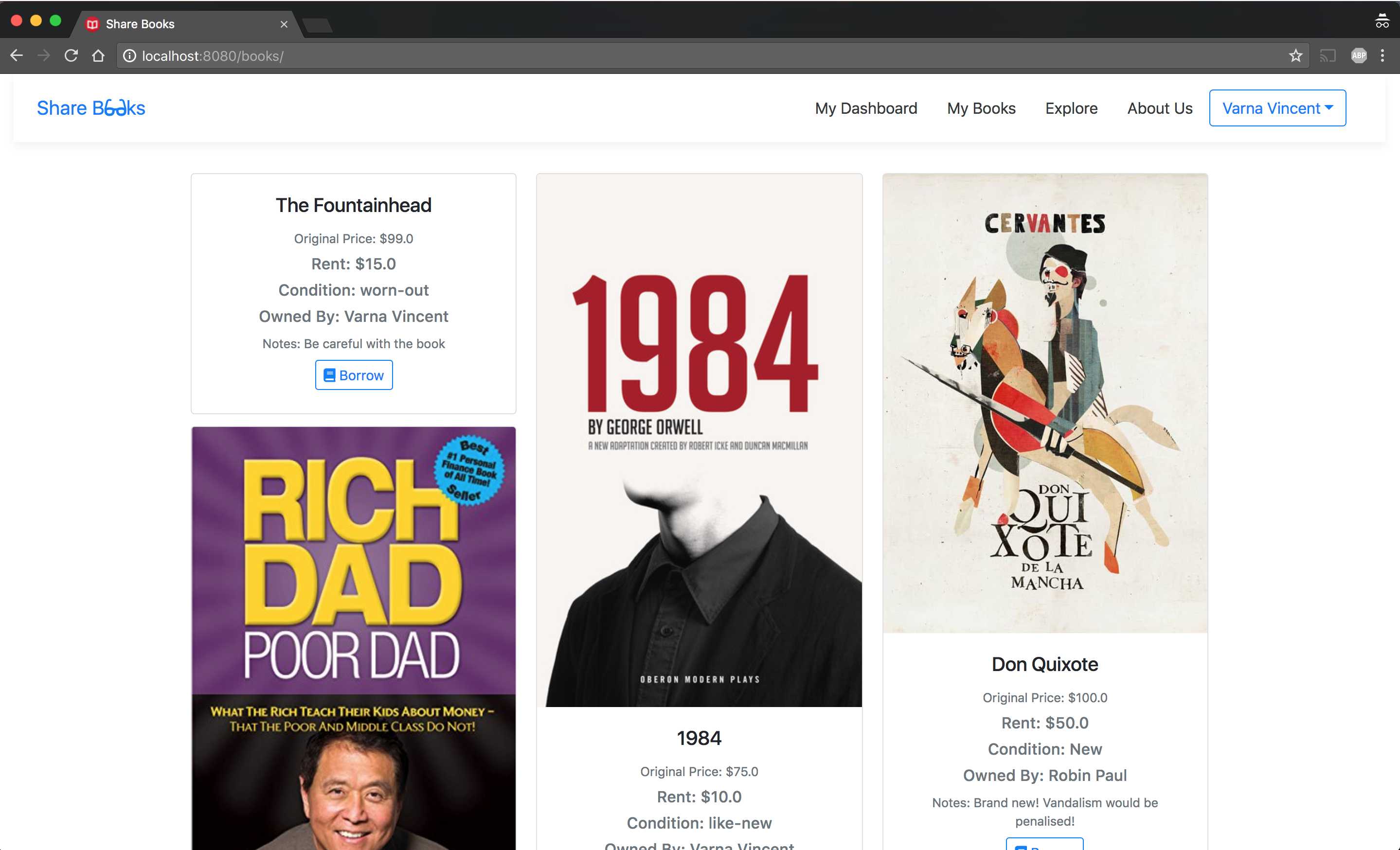 GitHub - varna-vincent/ShareBooks: A book sharing web application that allows you to borrow and ...