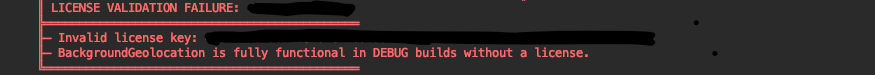 Invalid license key when I integrate with Background Geolocation Firebase Adapter · Issue #58 ...
