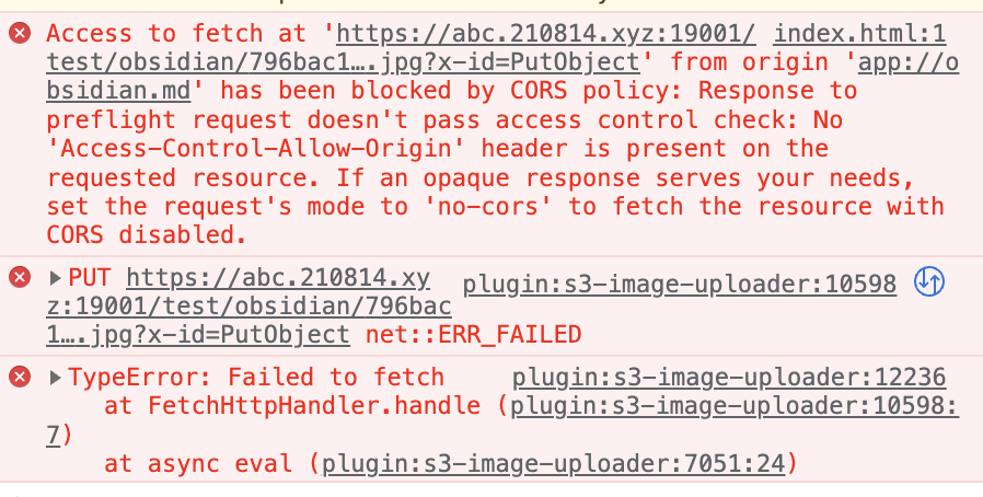 minio cant access · Issue #5 · jvsteiner/s3-image-uploader · GitHub