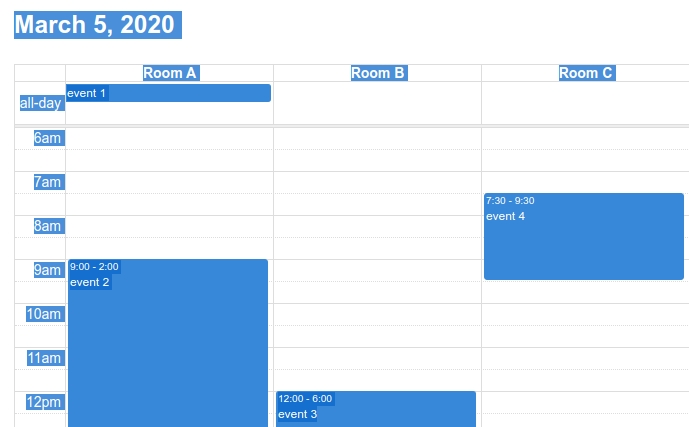 Prevent selecting text in events · Issue #5295 · fullcalendar/fullcalendar · GitHub