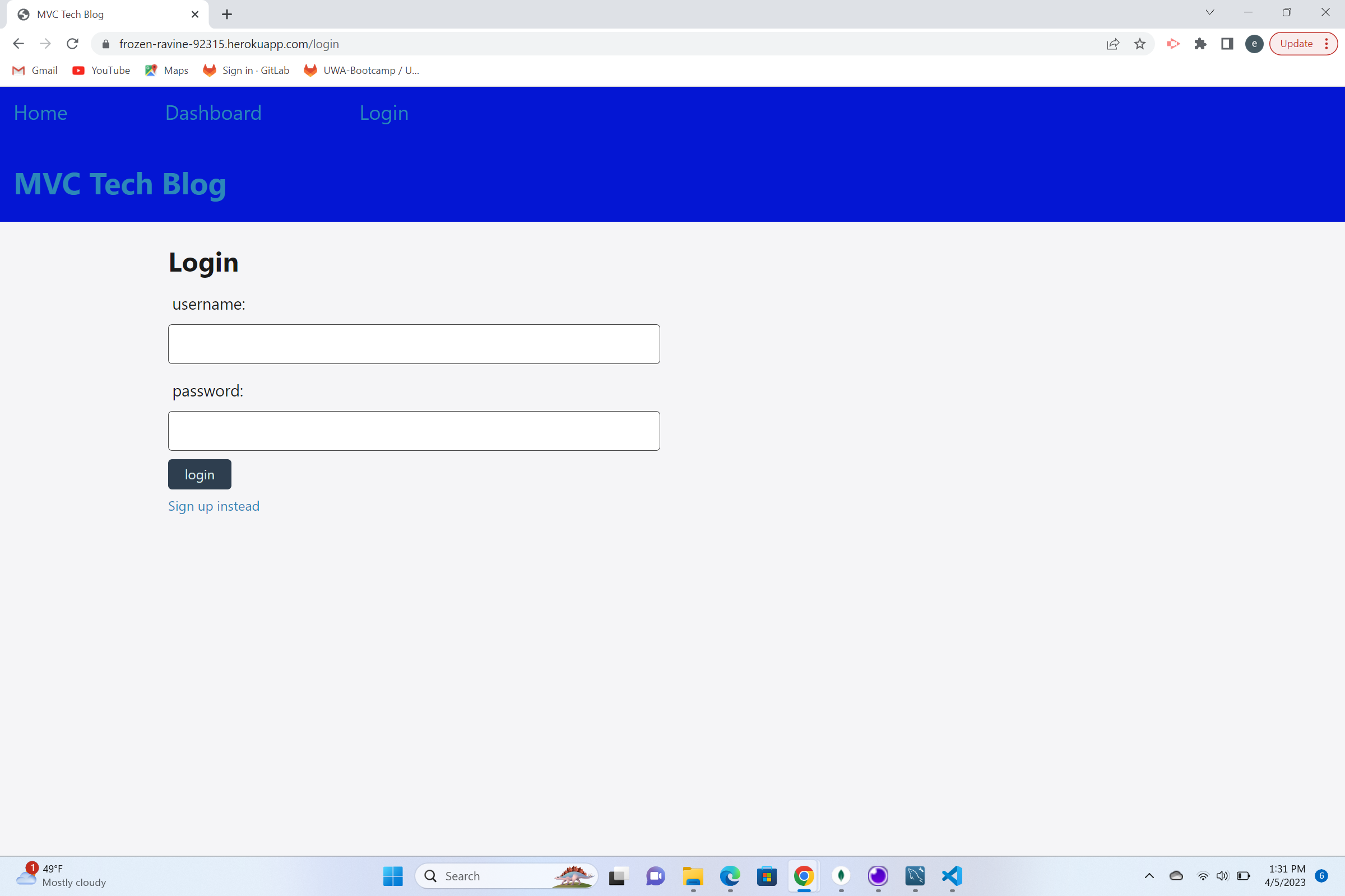 GitHub - e-varg24/tech-blog-mvc GitHub - e-varg24/tech-blog-mvc