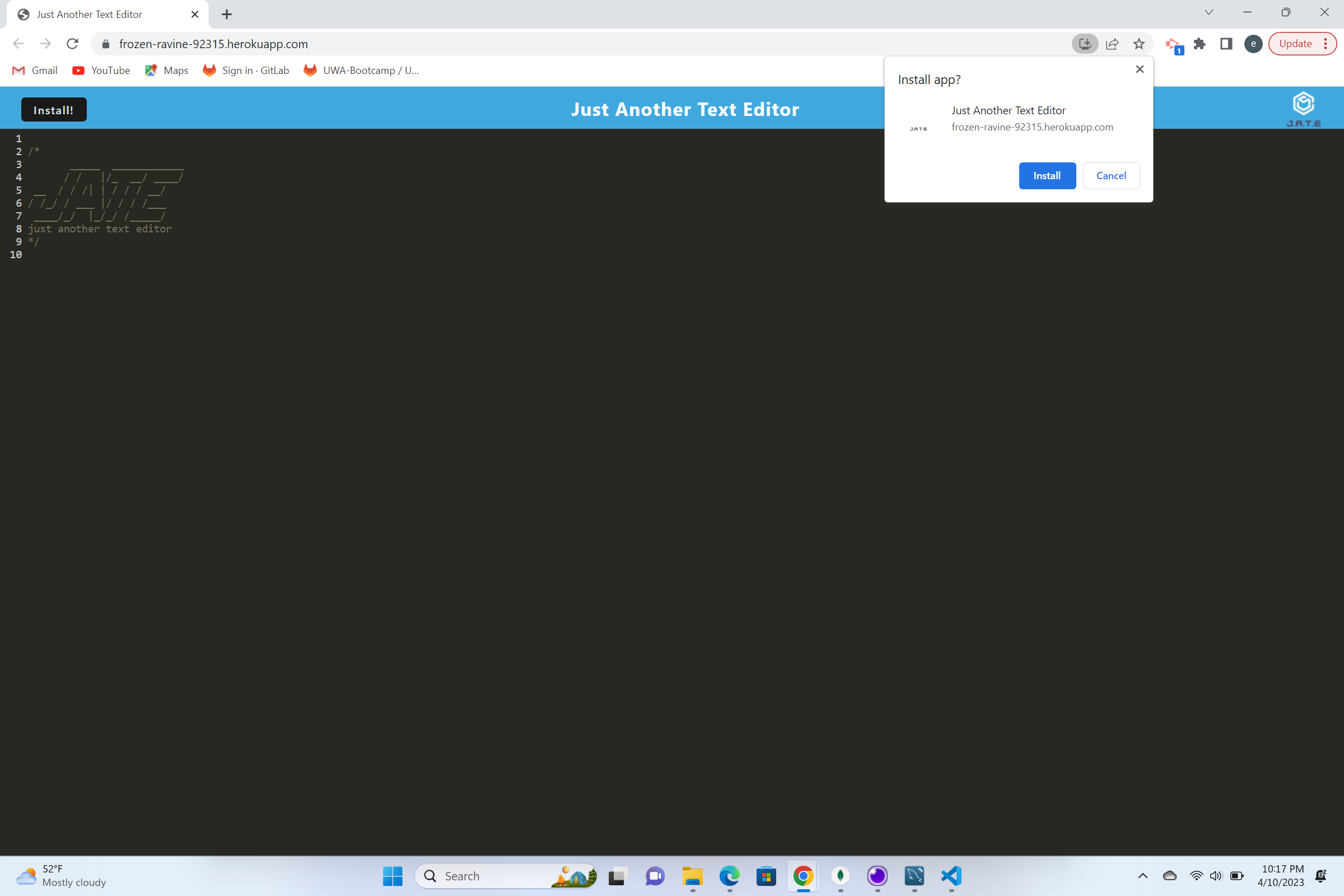 GitHub - e-varg24/pwa-text-editor