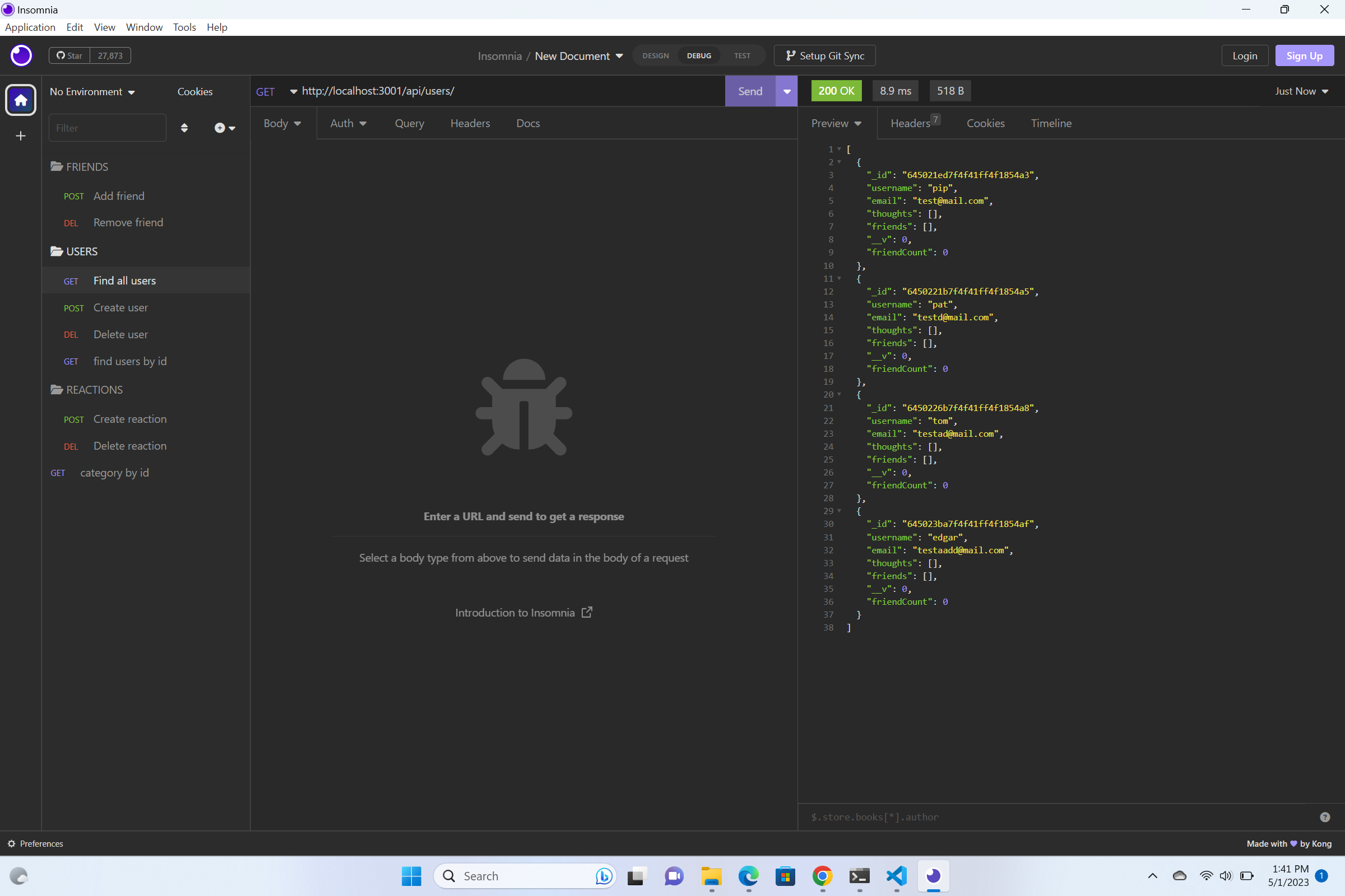 GitHub - e-varg24/Social-Network-API