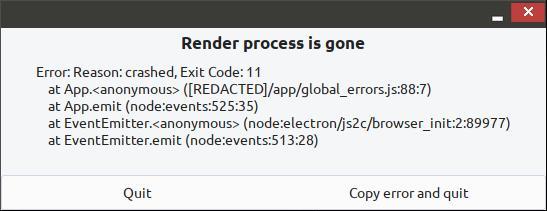Crash when viewing chat with certain contacts · Issue #6497 · signalapp/Signal-Desktop · GitHub