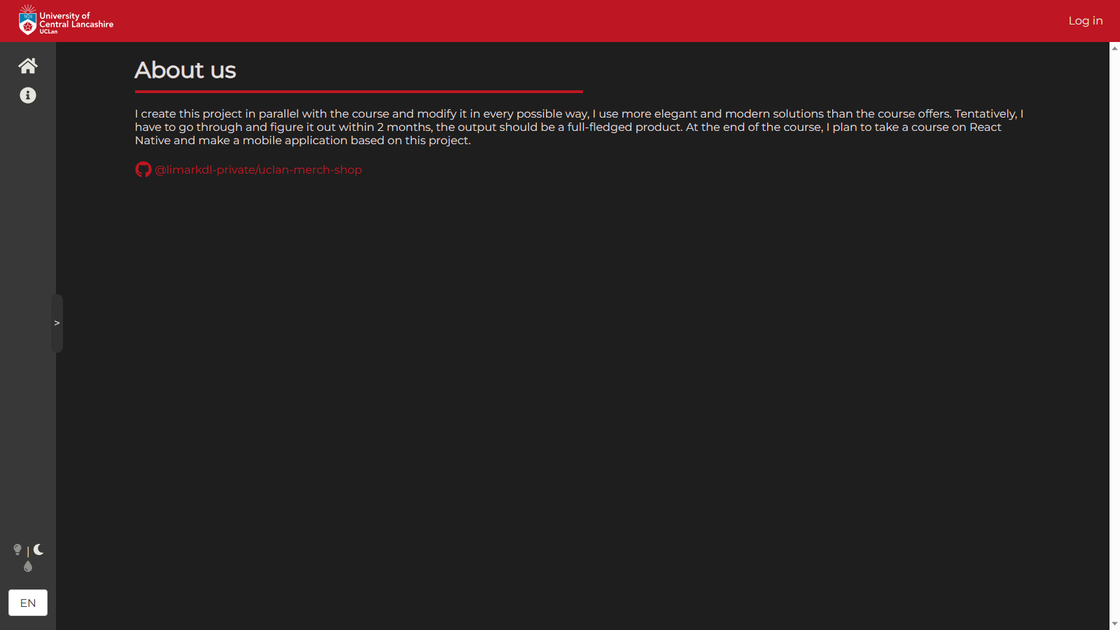 GitHub - limarkdl-private/uclan-merch-shop: AZURE CI/CD PIPELINE CONFIGURED VERSION. Project ...