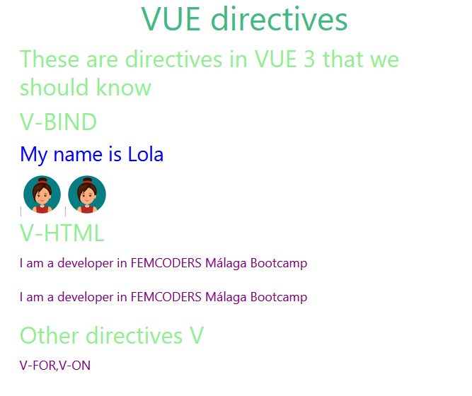 GitHub - LolaGM/MyPointOfVue: Guided online classes with my first baby steps in framework VUE