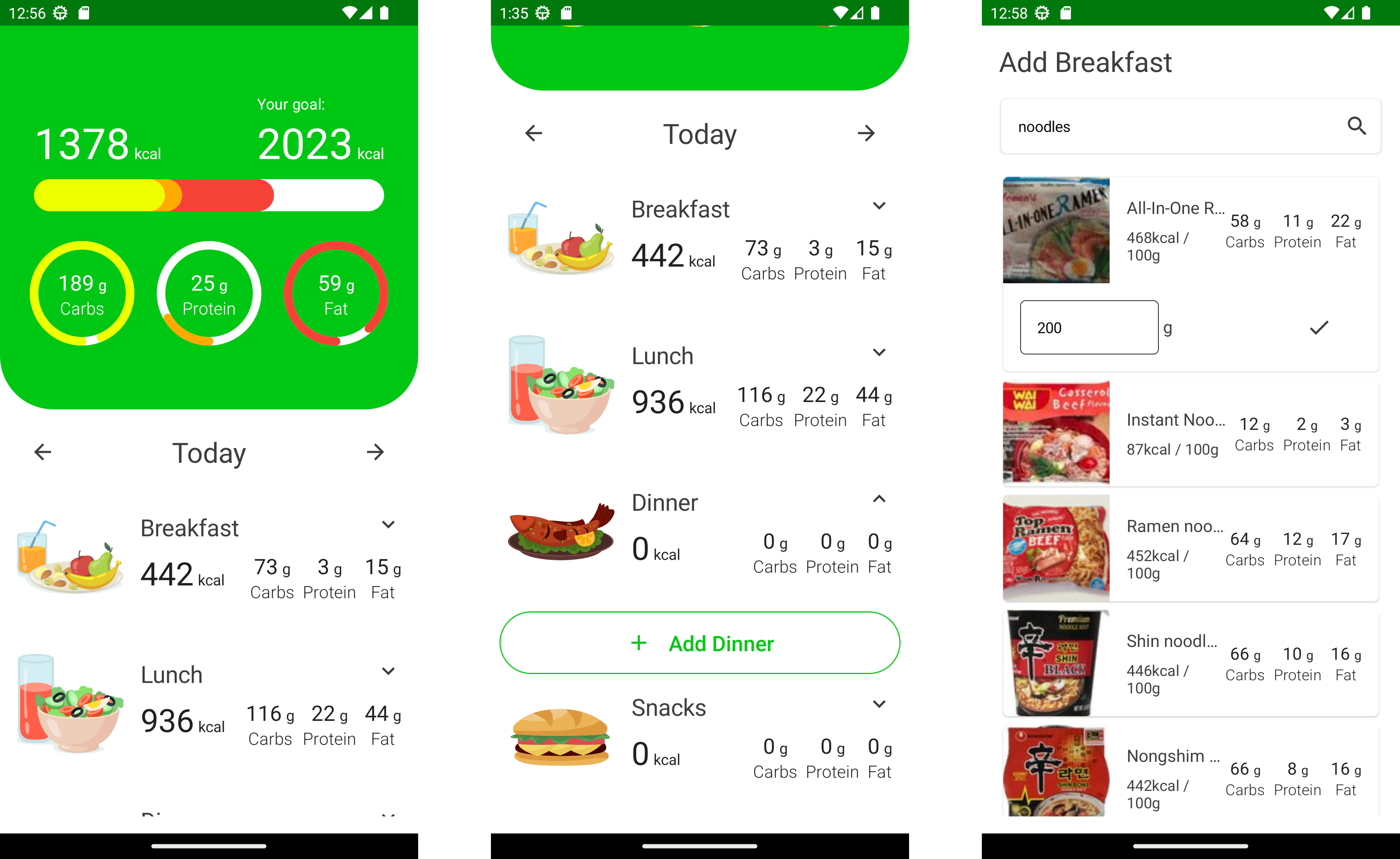 GitHub - IgorPonomarev/CalorieTracker: Food tracker app