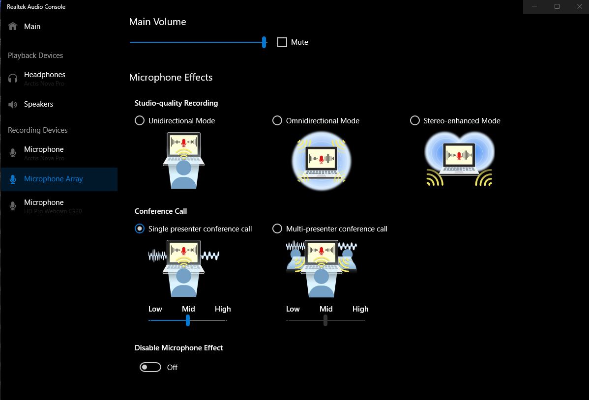 [Feature request] Microphone modes / Noise Cancelling · Issue #18 ...