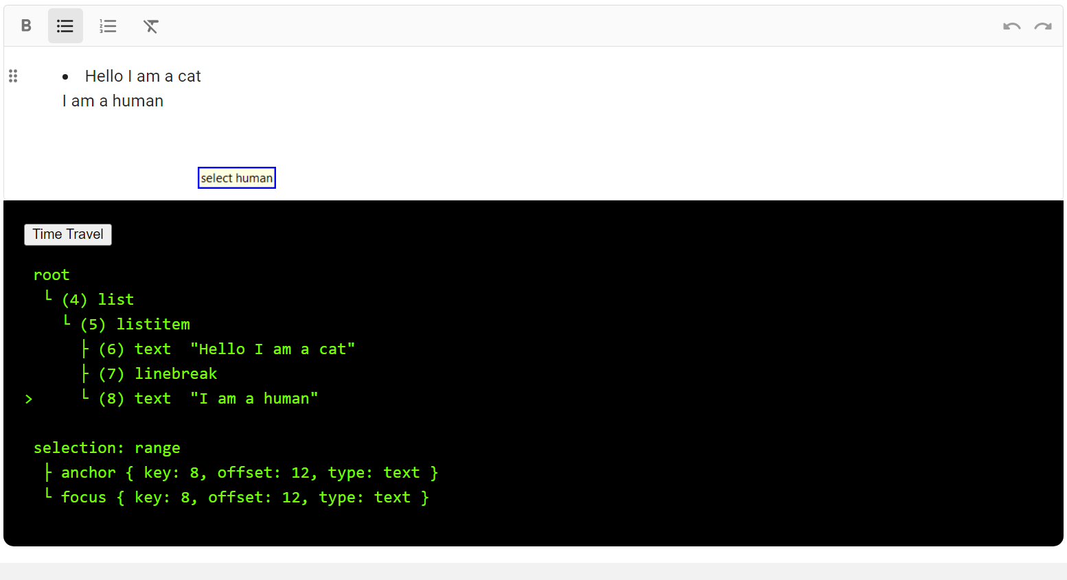 Bug: registerDragonSupport does not work correctly if not in the first text node · Issue #3384 ...